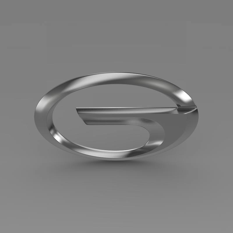 Gac logo 3D model | CGTrader