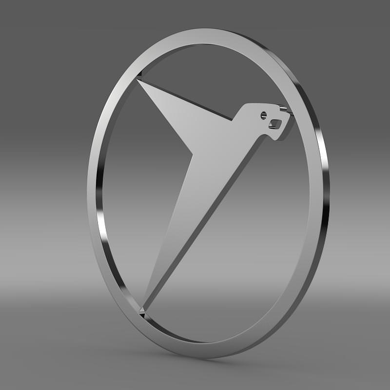 Messerschmitt logo 3D model | CGTrader