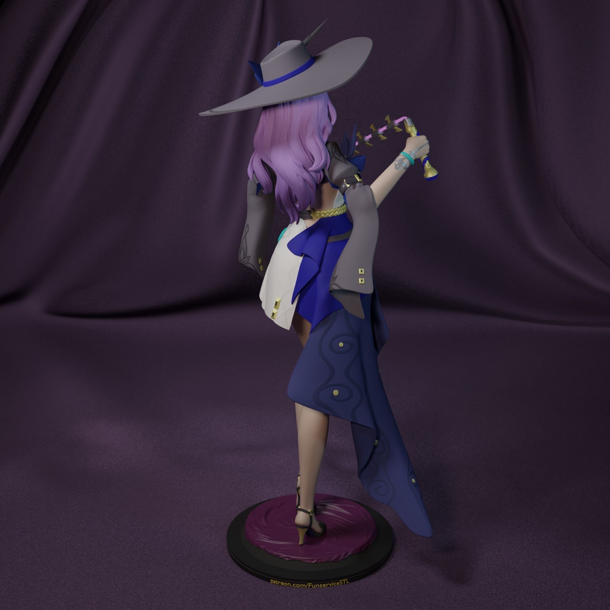 Jade from Honkai Star Rail 3D model 3D printable | CGTrader