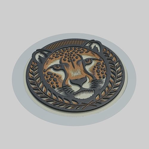 Cheetah Animal 3D model 3D printable | CGTrader