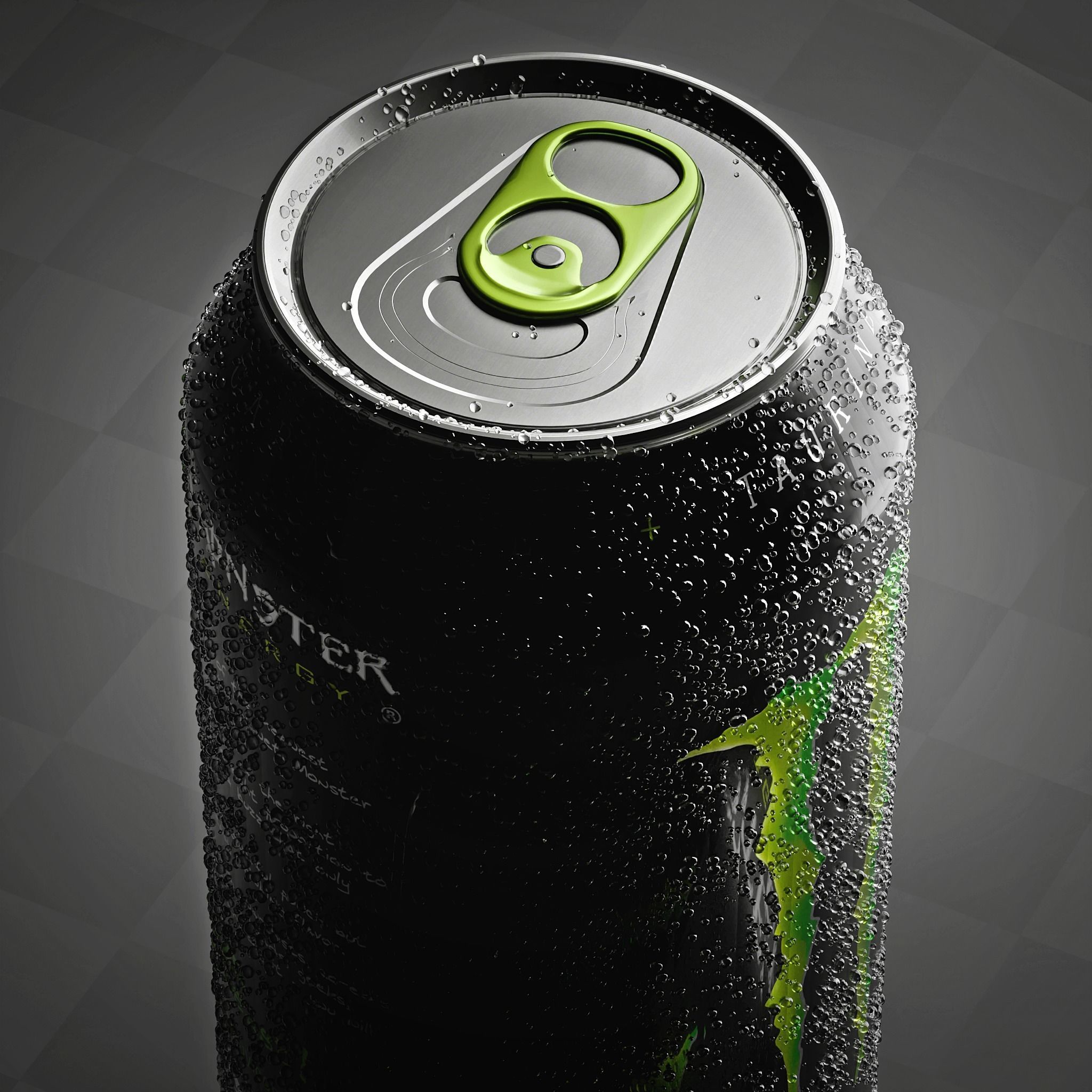 Monster Energy Drink Can 3D model | CGTrader