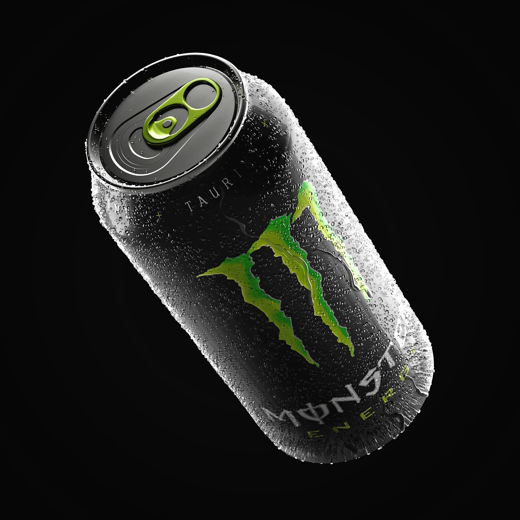 Monster Energy Drink Can 3D model | CGTrader