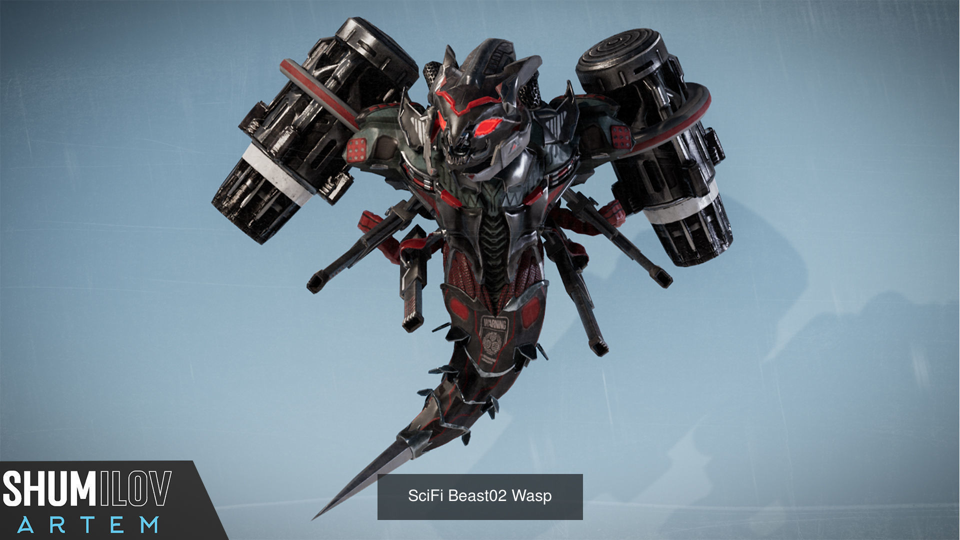 3D Model Collection Sci-fi Beast Pack VR / AR / low-poly | CGTrader