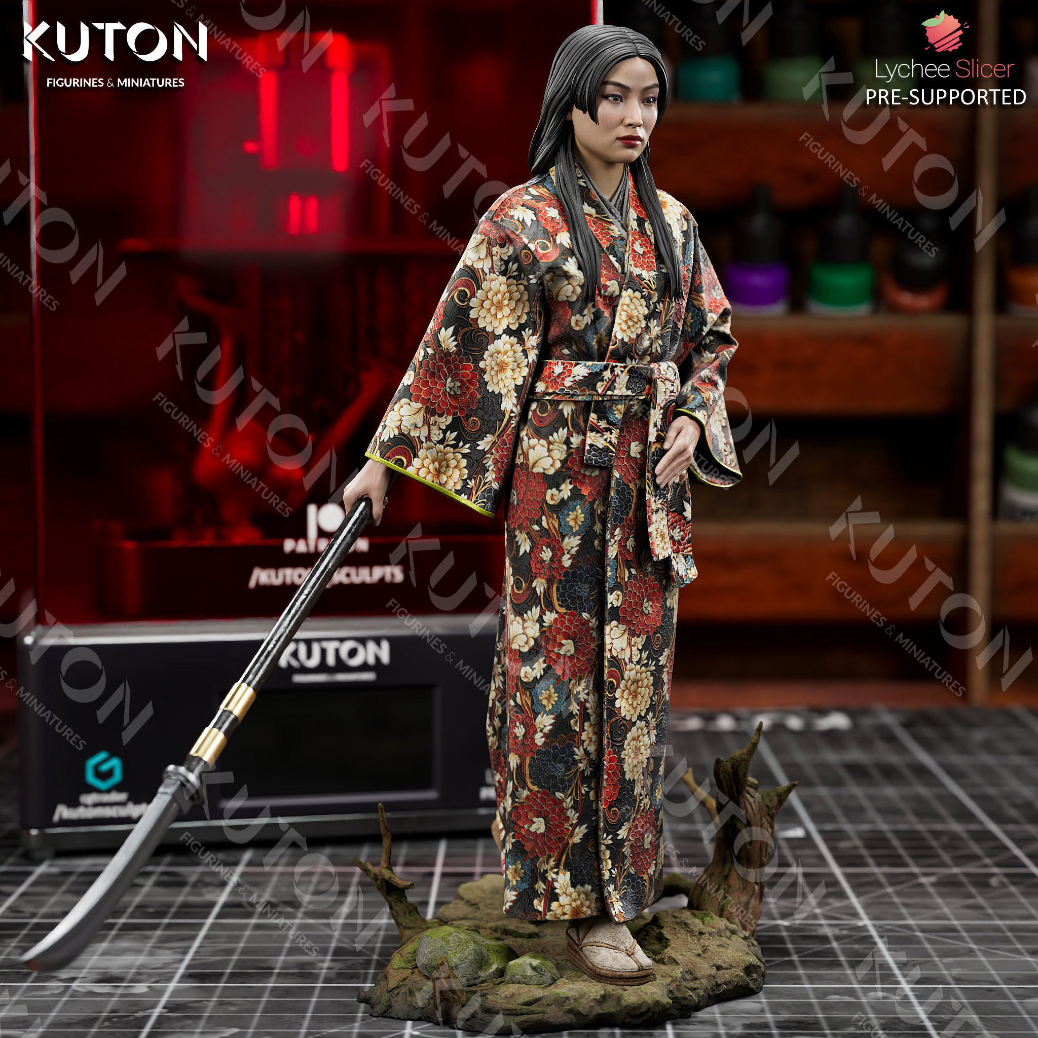 Toda Mariko 3D model 3D printable | CGTrader