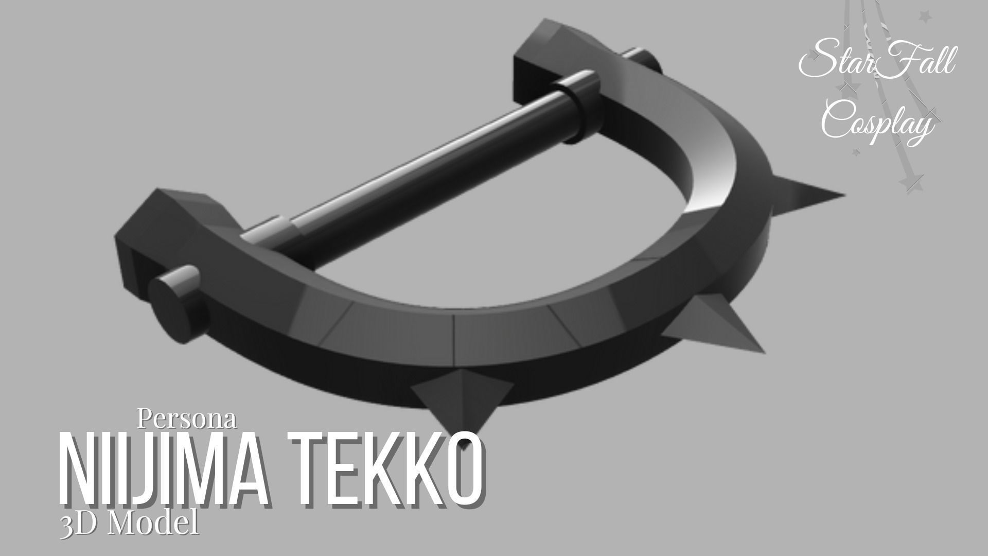 Niijima Makoto Tekko 3D Model Persona 5 3D model 3D printable | CGTrader