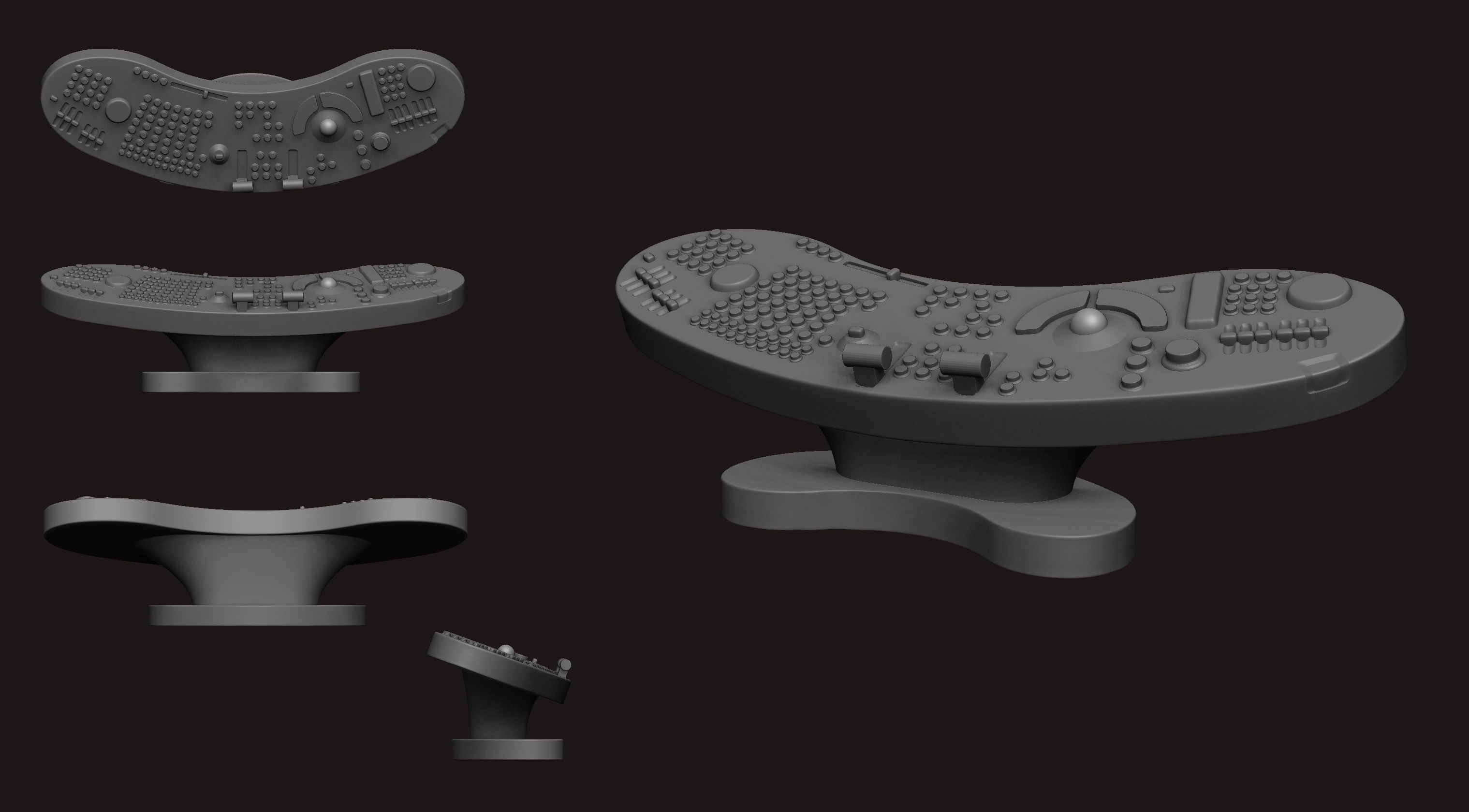 Insideout console 3D model 3D printable | CGTrader