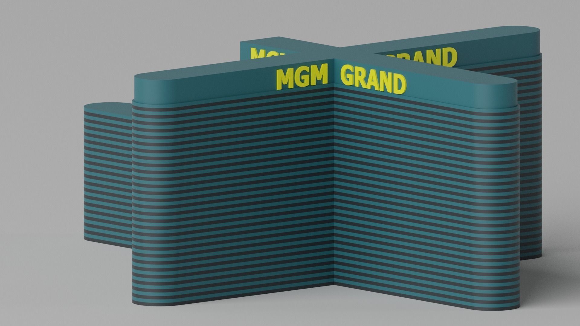 MGM Grand Building Las Vegas 3D model | CGTrader