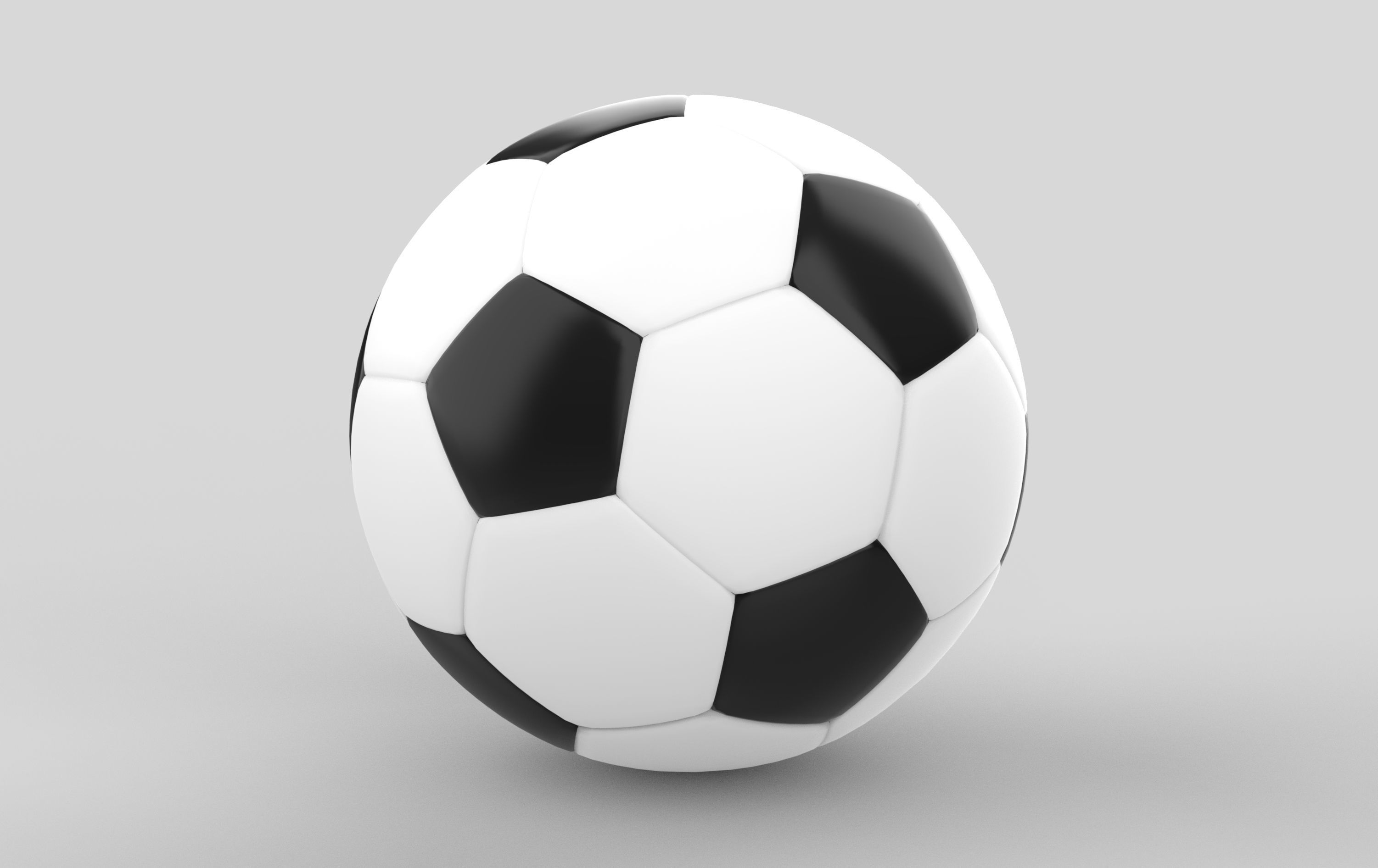 Soccer ball 3D model animated | CGTrader