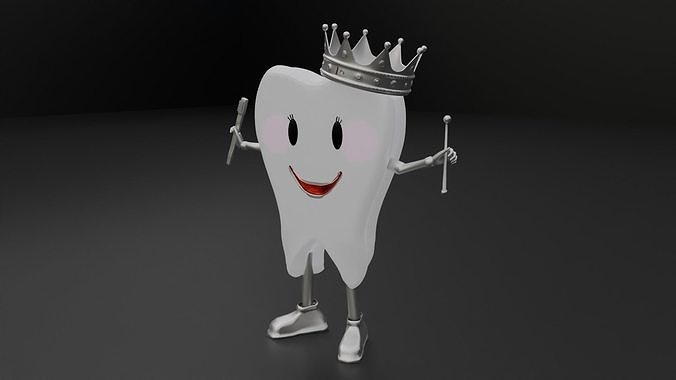 Tooth 3d model free 3D model animated rigged | CGTrader