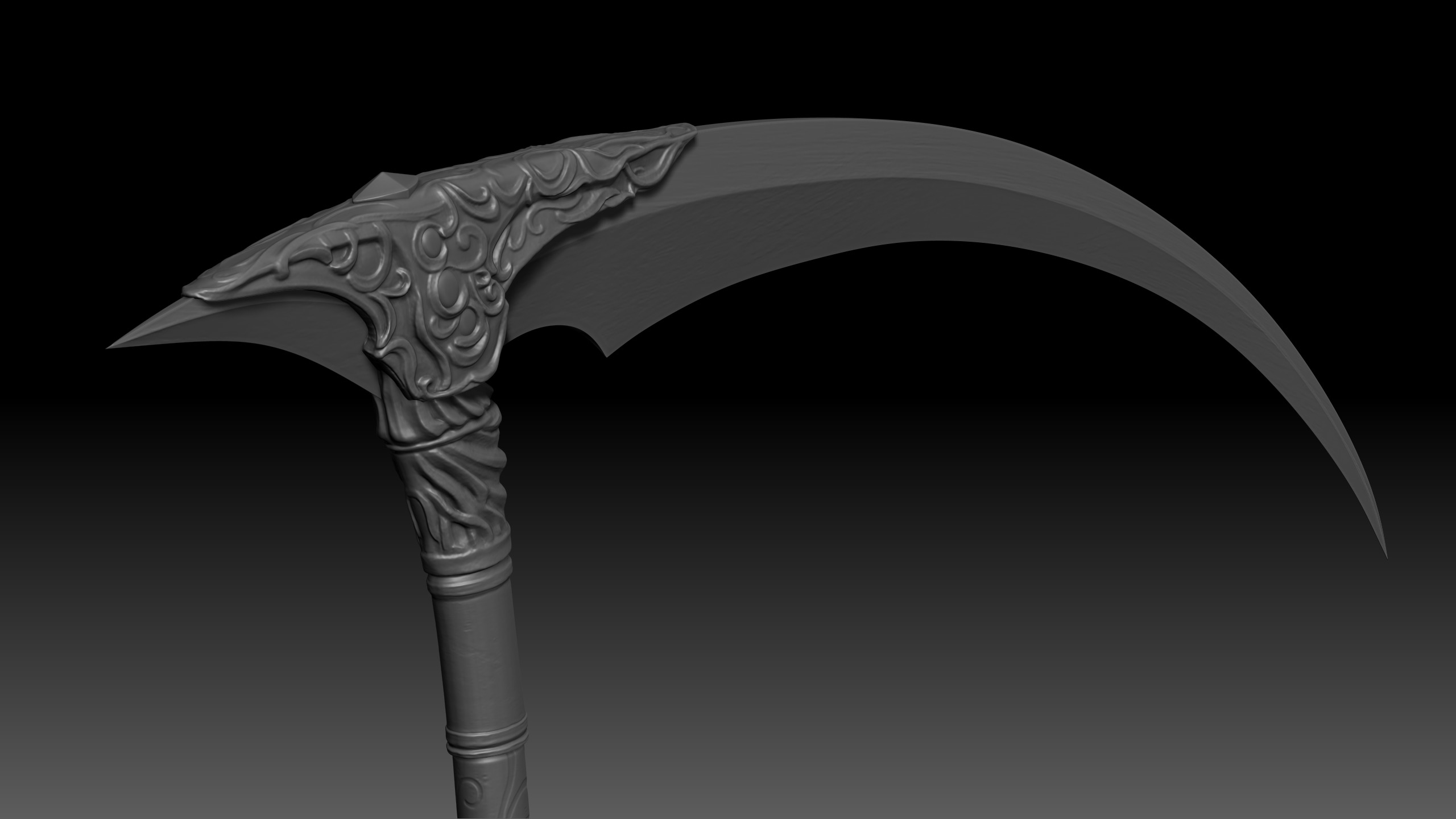 Obsidian Lamina - Shadow of the Erdtree weapon 3D model 3D printable ...
