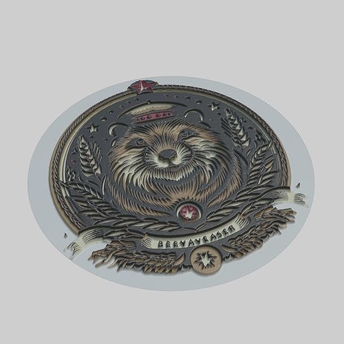 Muskrat Animal 3D model 3D printable | CGTrader