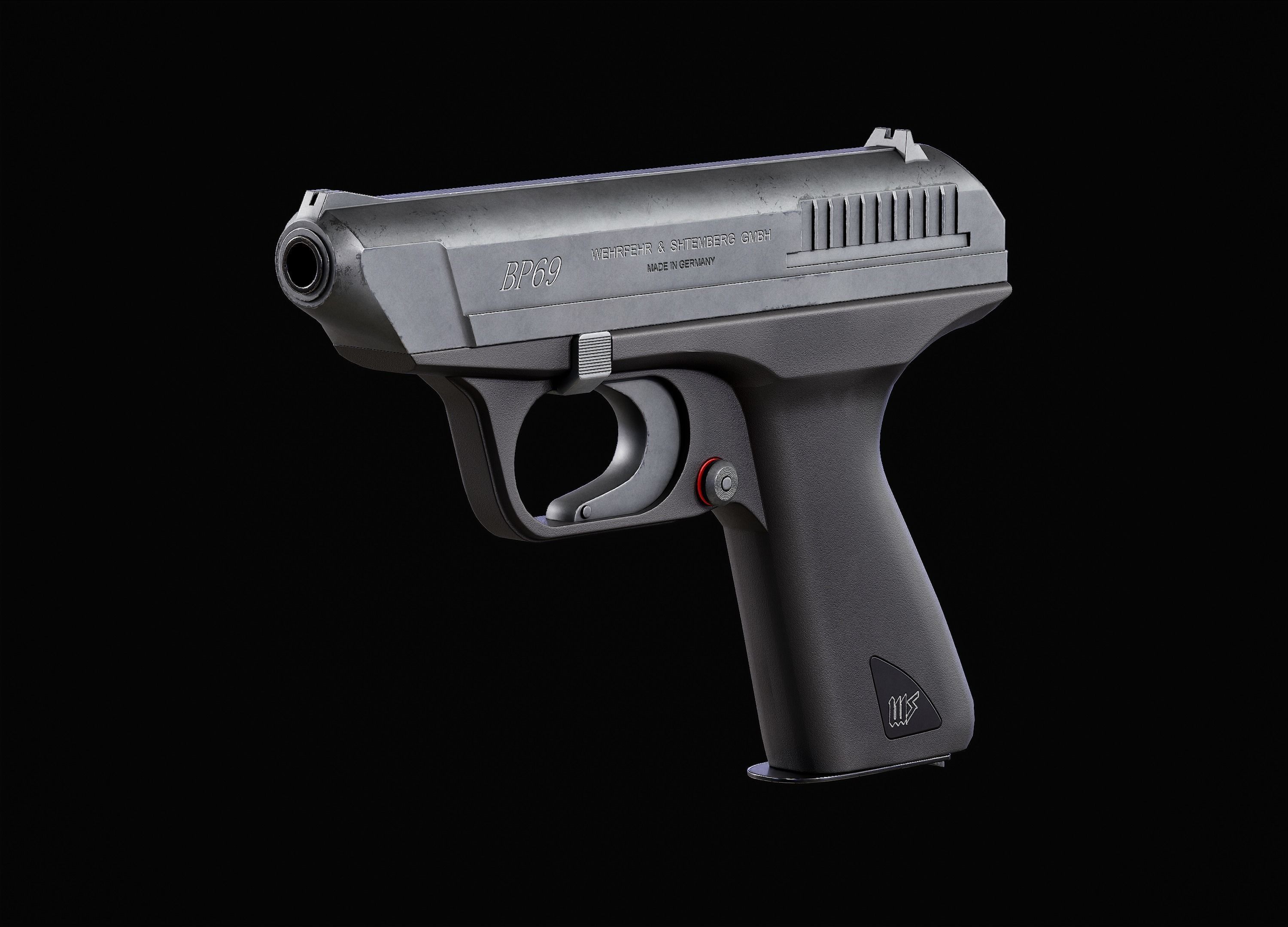 3D model Game Ready HK VP70 Pistol VR / AR / low-poly | CGTrader