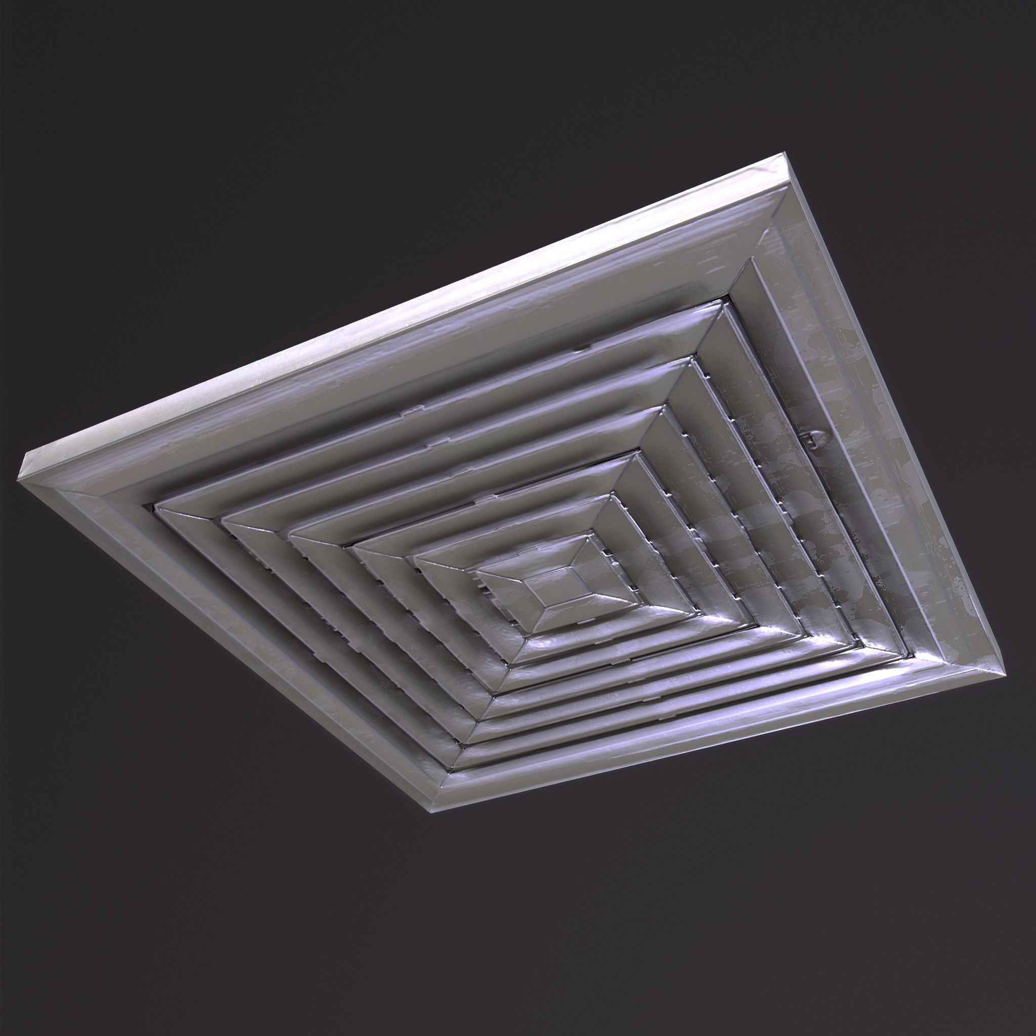 3D model AC Duct Vent VR / AR / low-poly | CGTrader