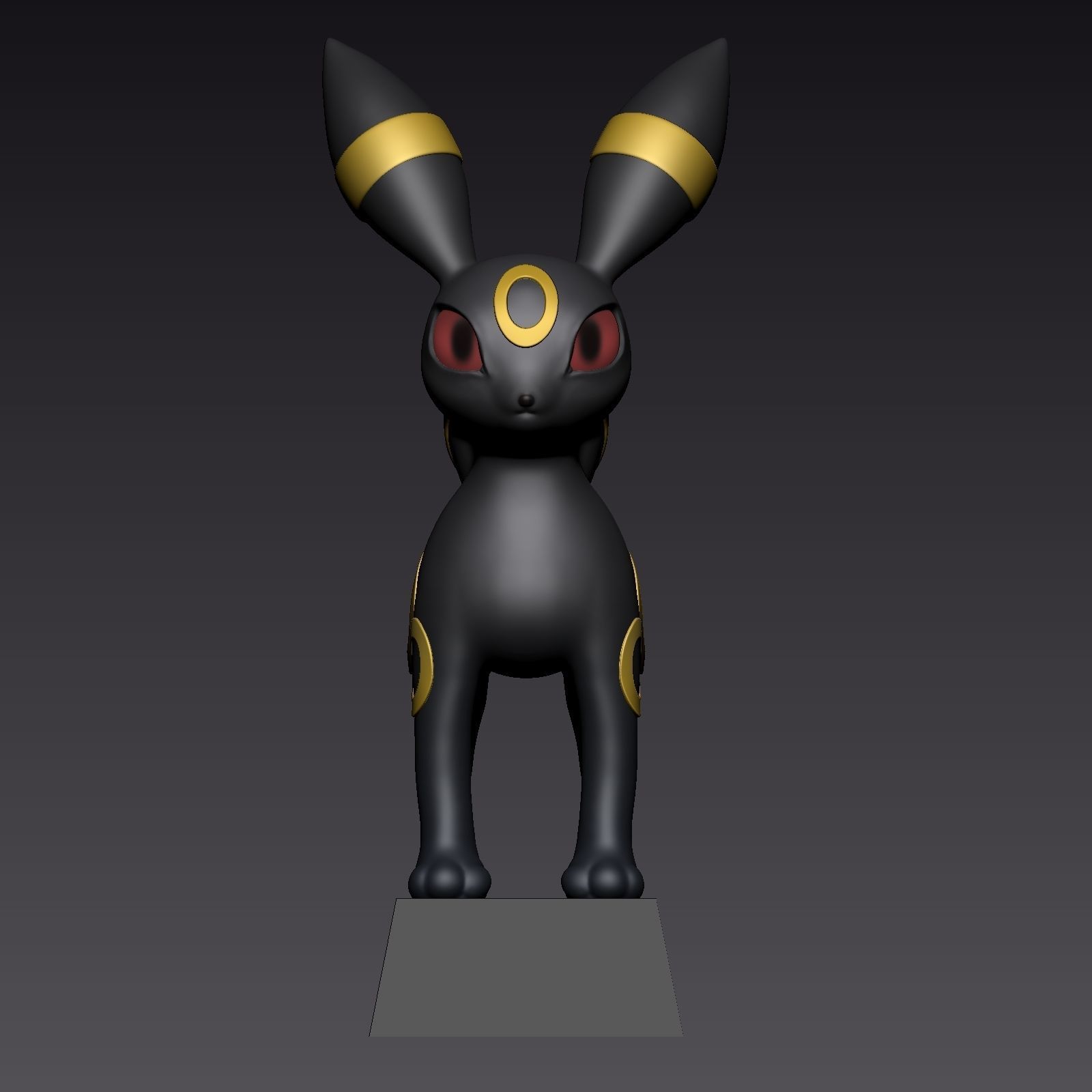 Umbreon free 3D model 3D printable | CGTrader