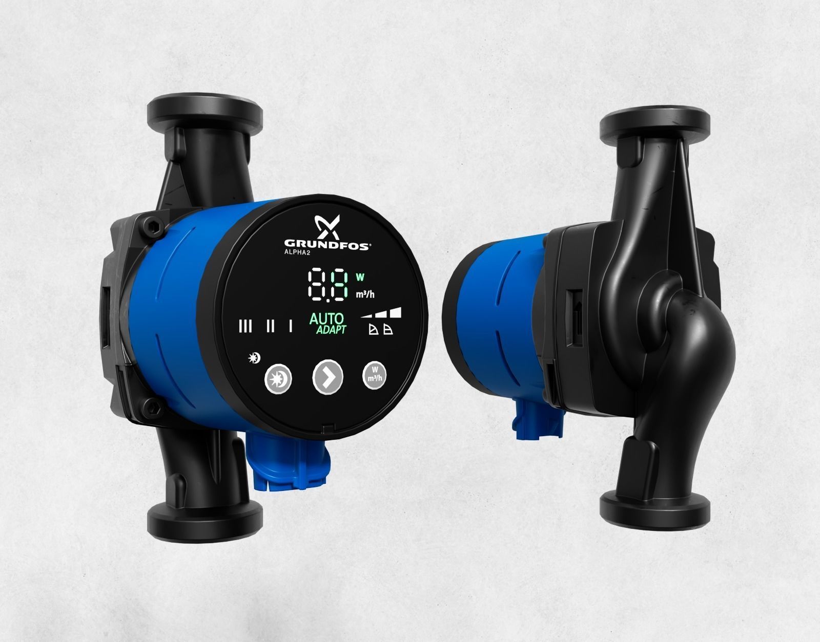 Booster pump 3D model | CGTrader