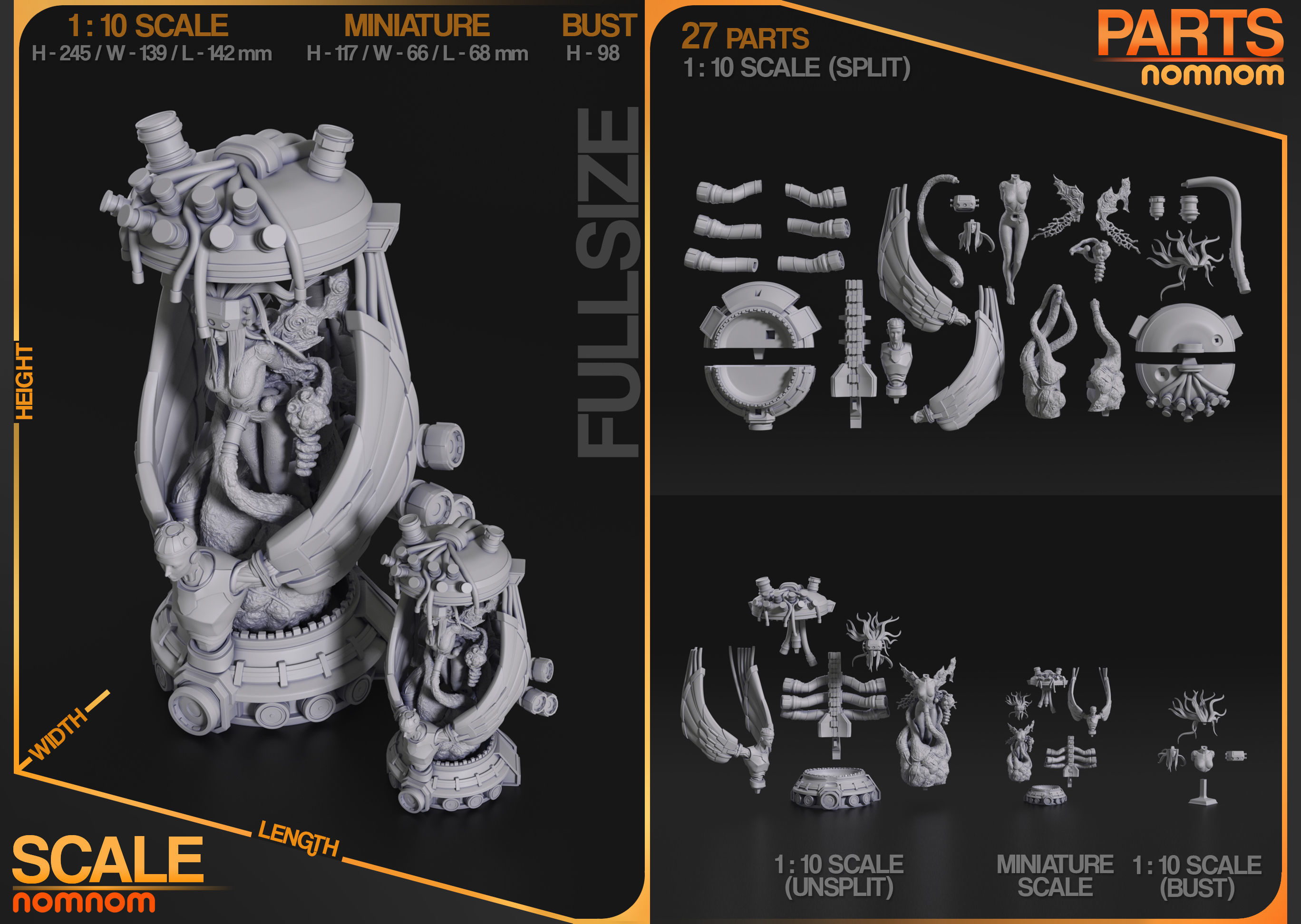Jenova - Final Fantasy 7 3D model 3D printable | CGTrader
