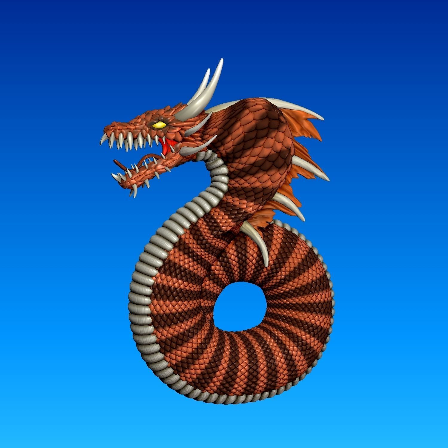 Heroes 3 Haspid 3D model 3D printable | CGTrader