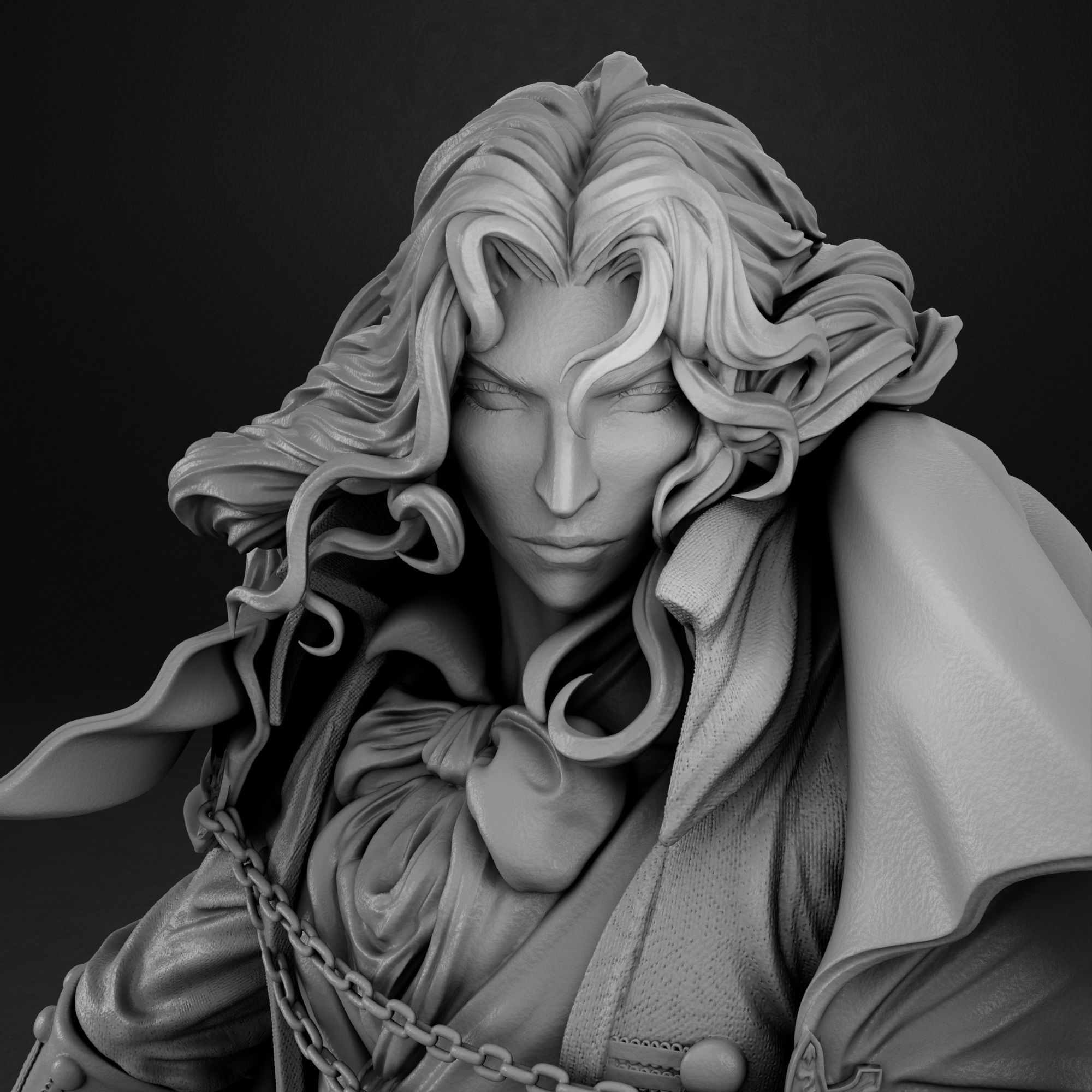 Alucard - Castlevania 3D model 3D printable | CGTrader