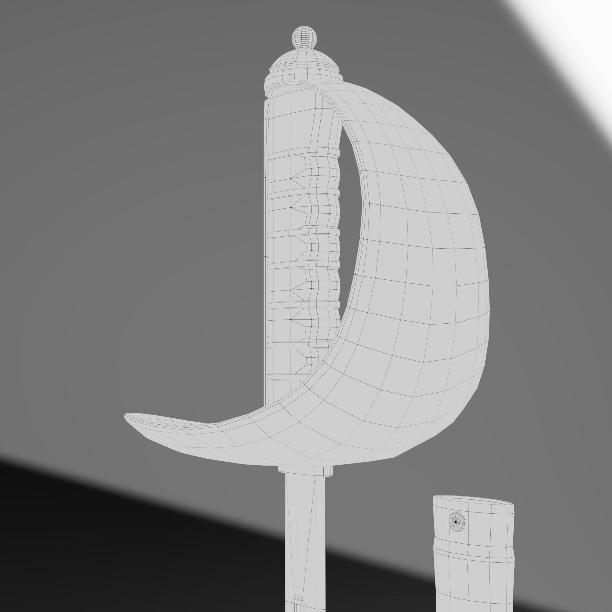 3D model British military sword VR / AR / low-poly | CGTrader