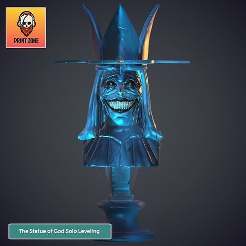 THE STATUE OF GOD SOLO LEVELING 3D model 3D printable | CGTrader