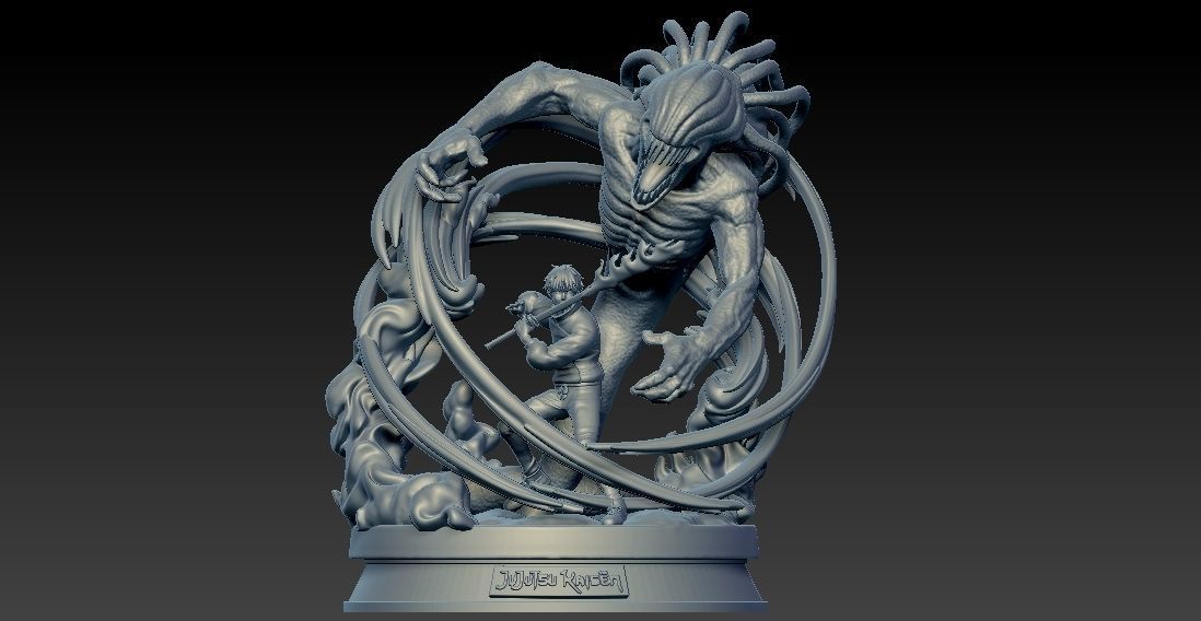 YUTA OKKOTSU - JUJUTSU KAISEN - 3D PRINT 3D model 3D printable | CGTrader