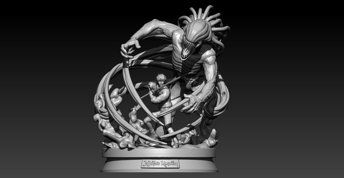 YUTA OKKOTSU - JUJUTSU KAISEN - 3D PRINT 3D model 3D printable | CGTrader