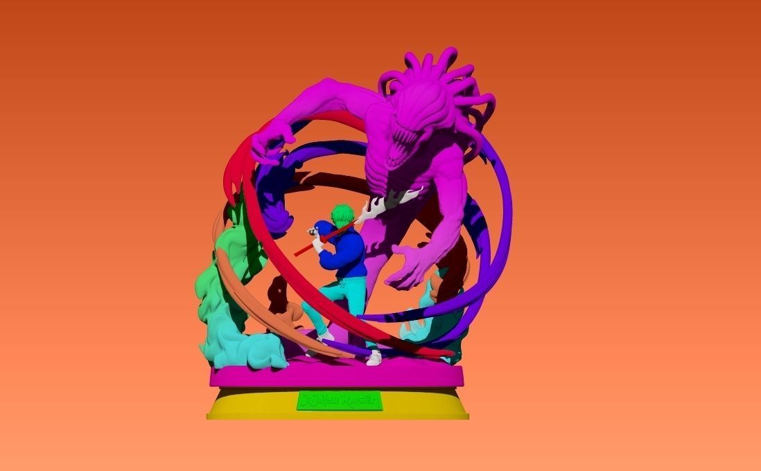 YUTA OKKOTSU - JUJUTSU KAISEN - 3D PRINT 3D model 3D printable | CGTrader