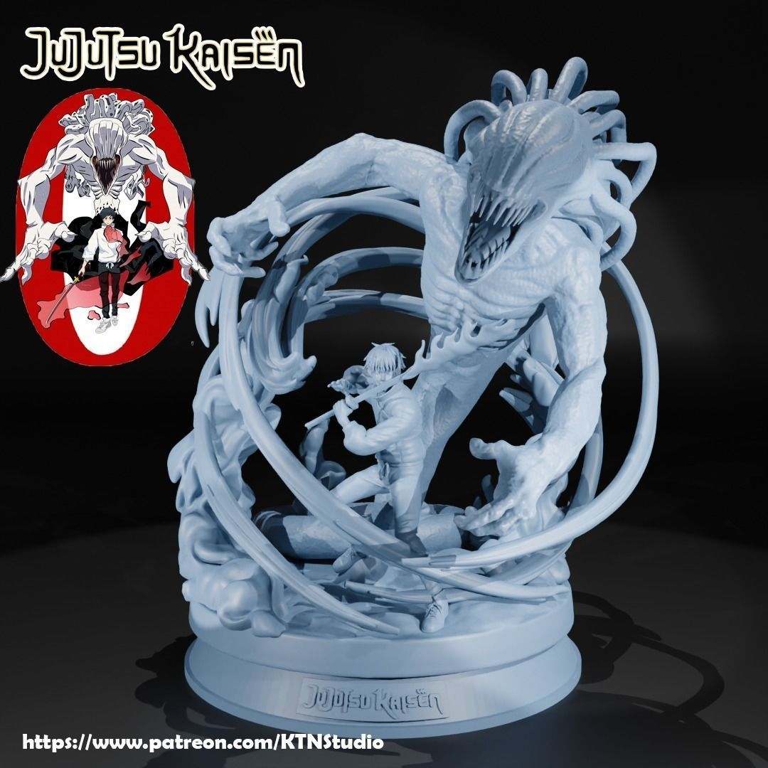 YUTA OKKOTSU - JUJUTSU KAISEN - 3D PRINT 3D model 3D printable | CGTrader