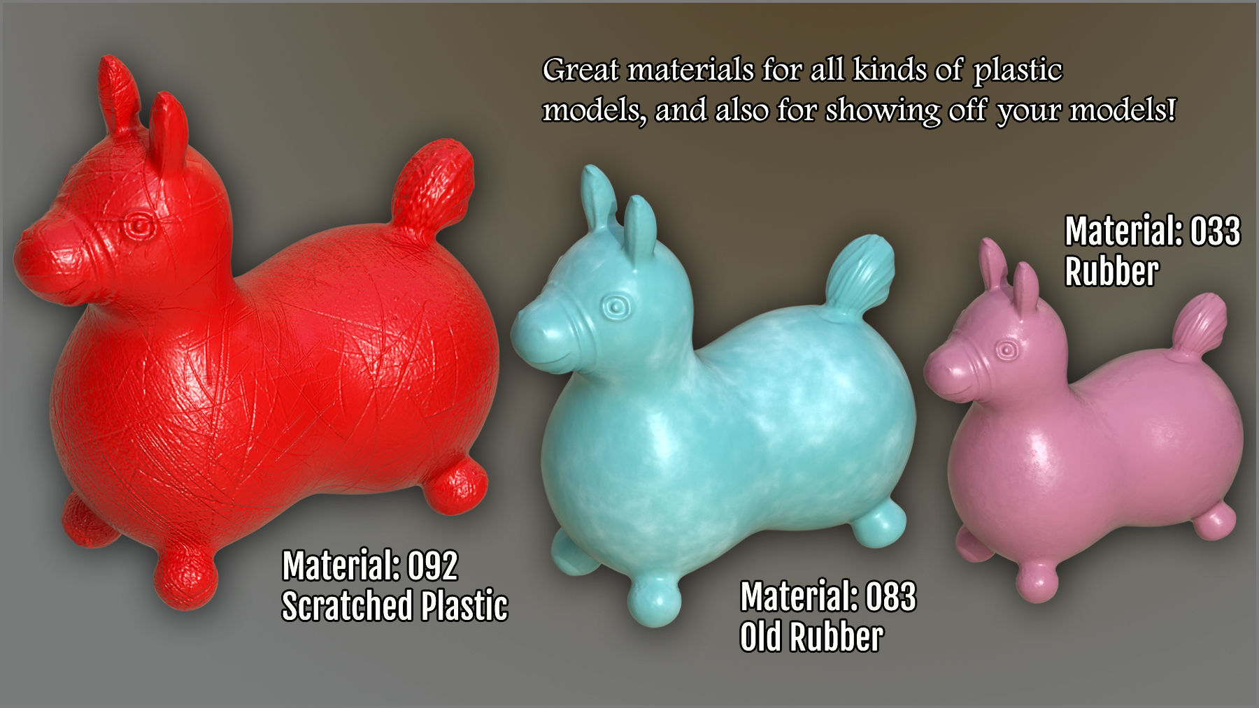 100 Plastic and Rubber smart materials for Substance Painter Texture ...