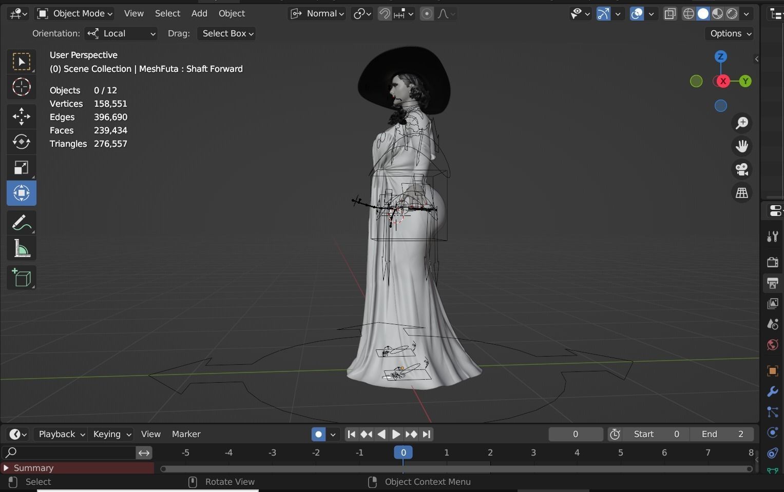 3D model Lady Alcina Dimitrescu VR / AR / low-poly | CGTrader