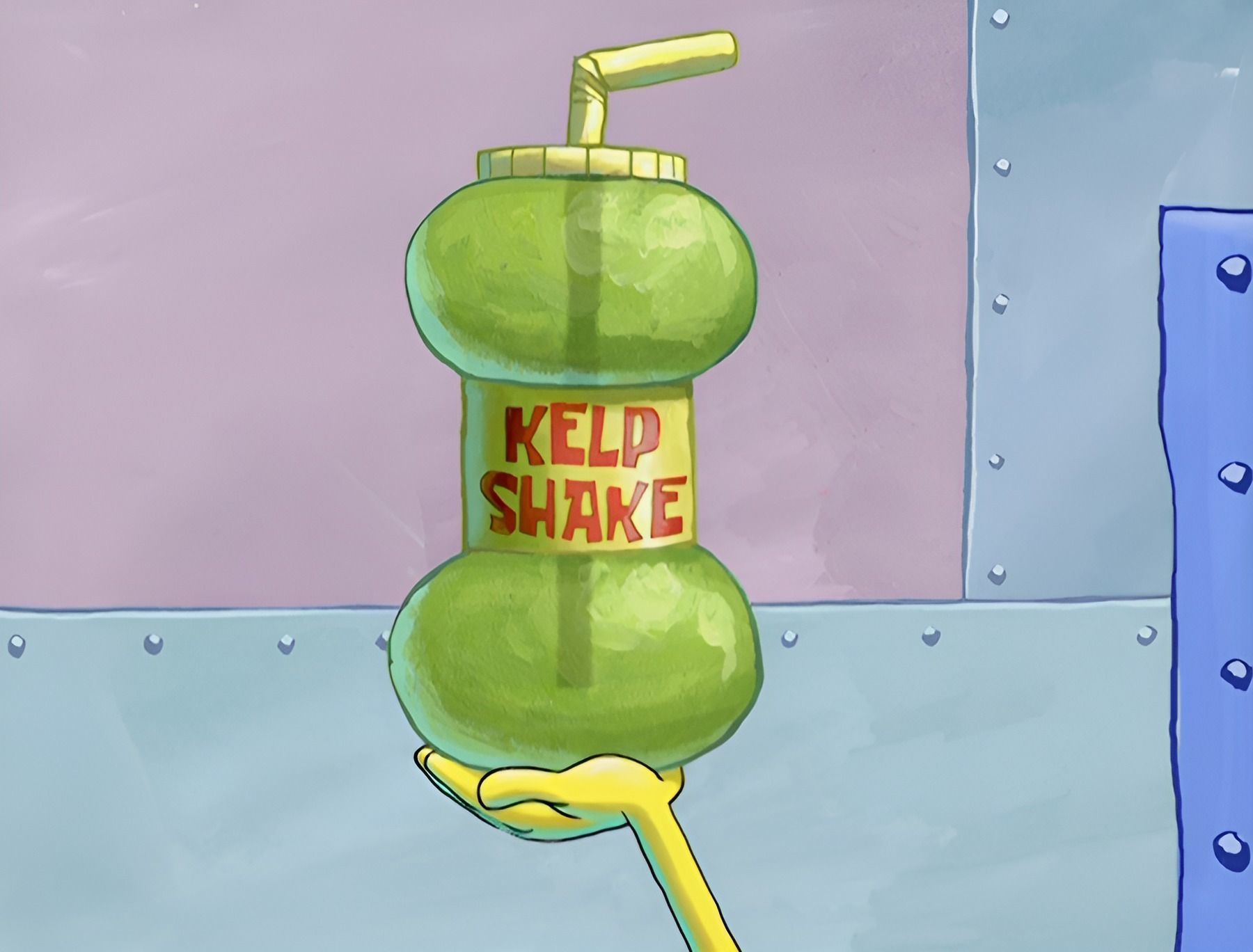 Kelp Shake Bottle from Spongebob 3D model 3D printable | CGTrader