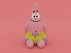 Patrick star - SpongeBob SquarePants 3D model 3D printable | CGTrader