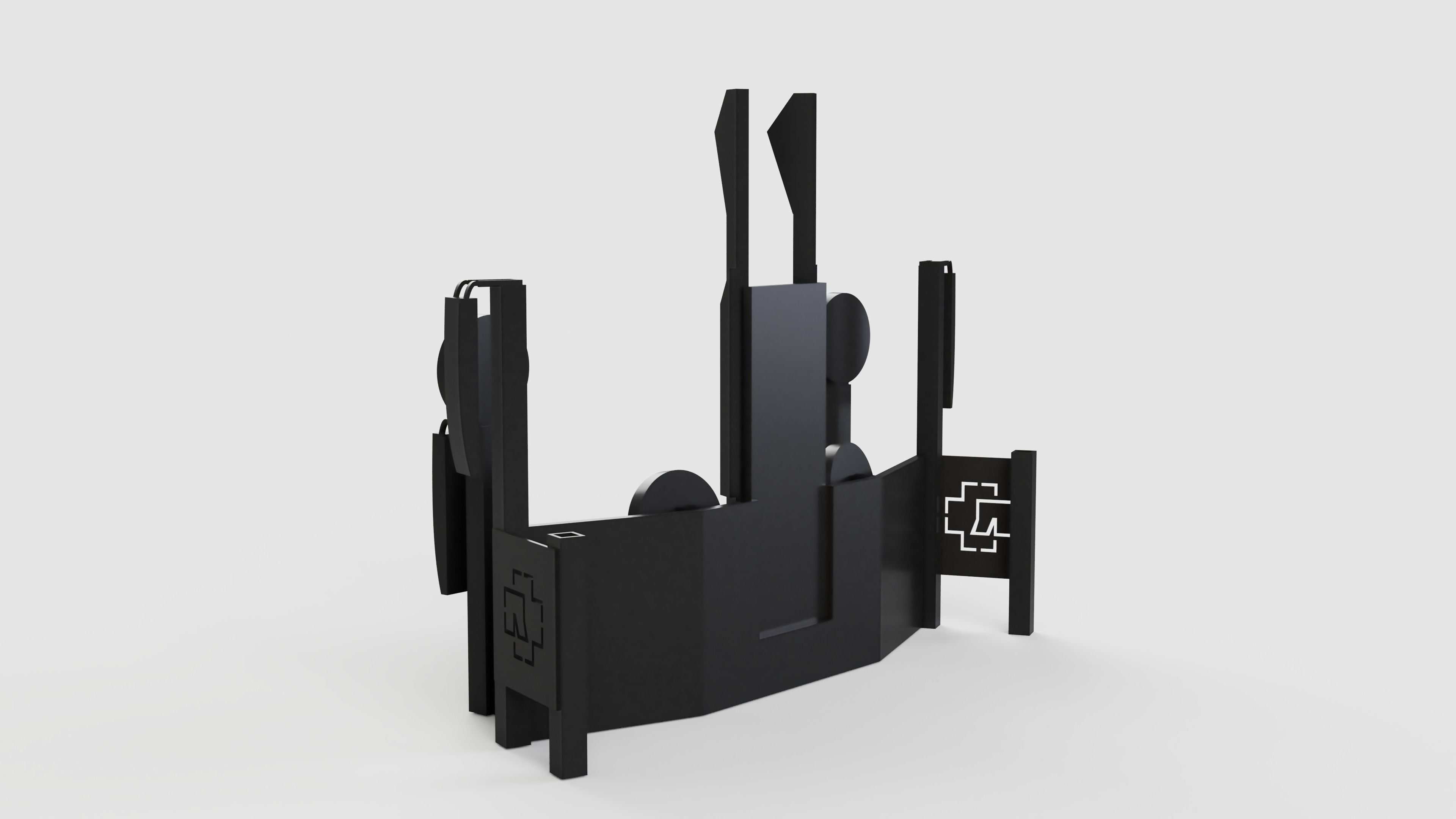 Rammstein stage 3D model 3D printable | CGTrader