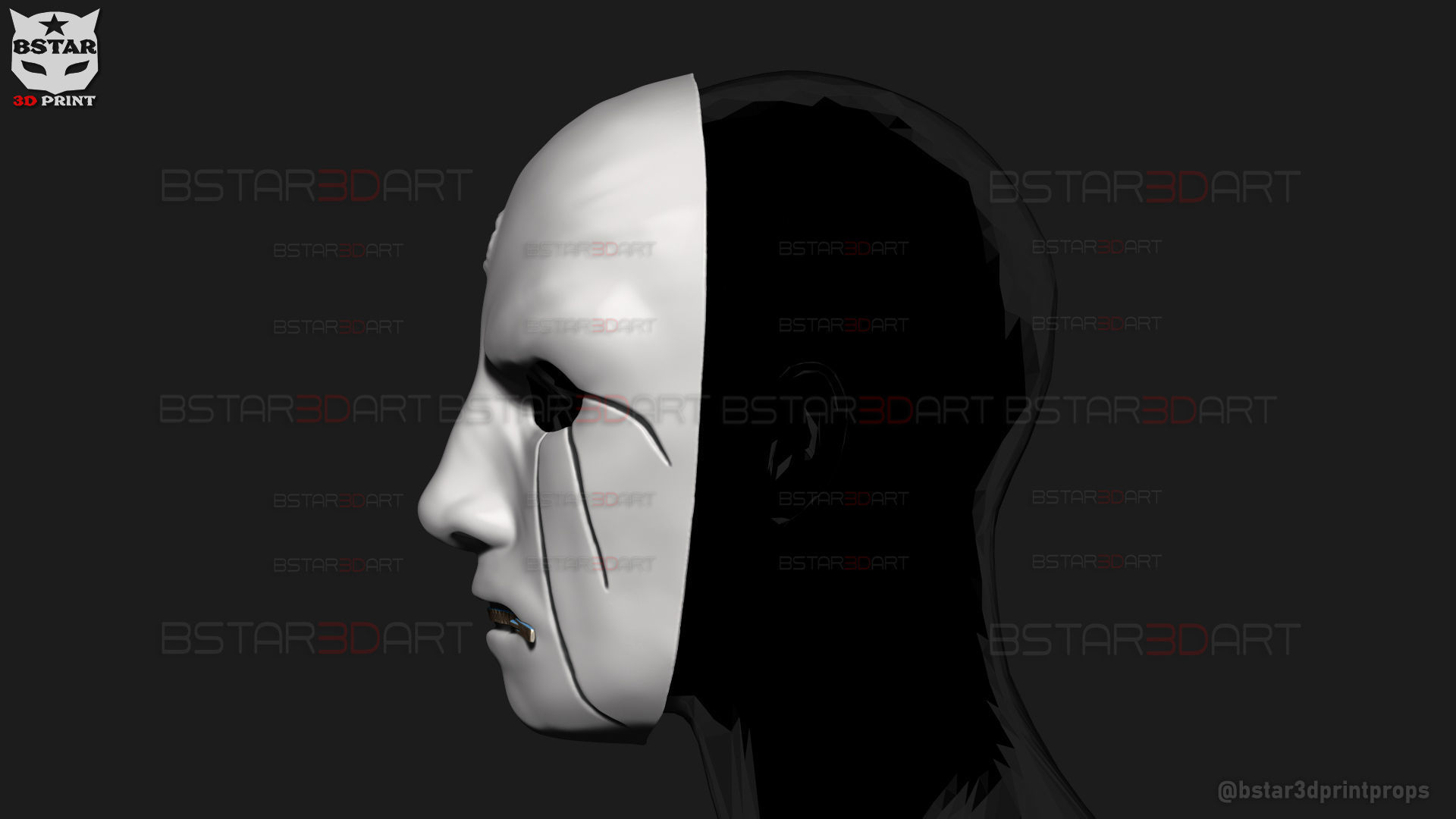 Slipknot Drummer Eloy Mask 3D model 3D printable | CGTrader