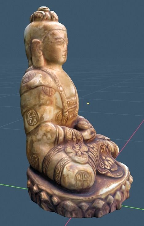 The Buddha free 3D model | CGTrader