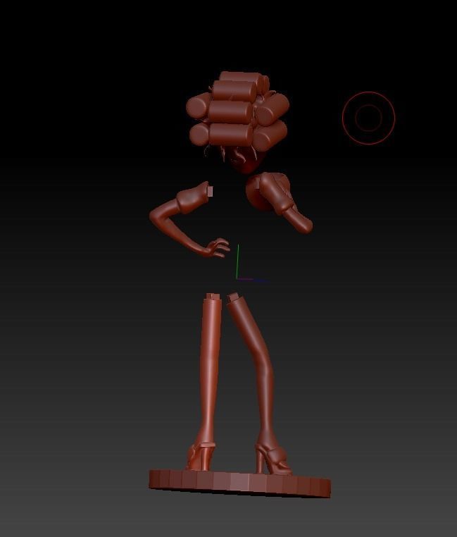 Dona Florinda El Chavo Ocho Chaves 3D model 3D printable | CGTrader
