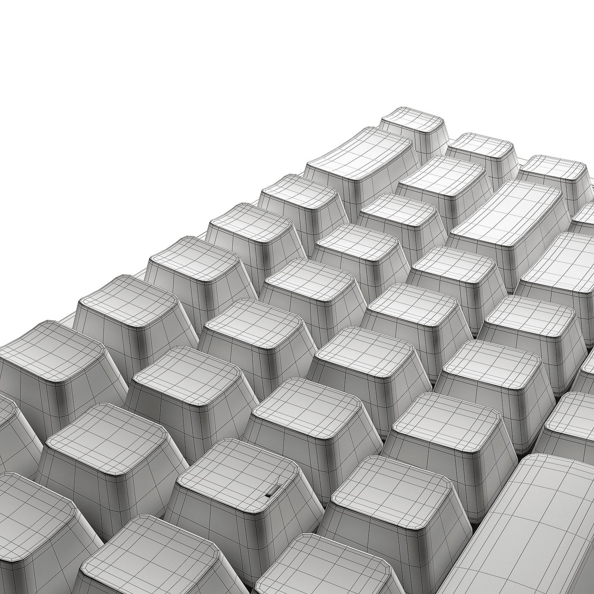 Mechanical keyboard Keychron K6 3D model | CGTrader