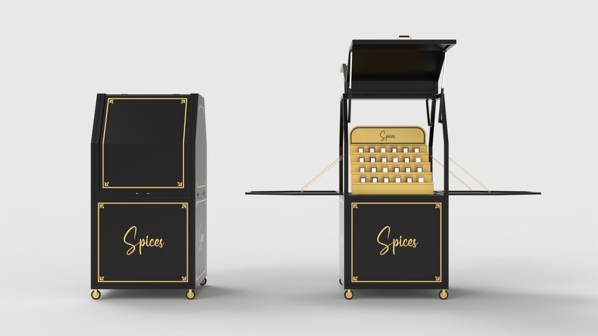 Product Display Booth 3D model | CGTrader