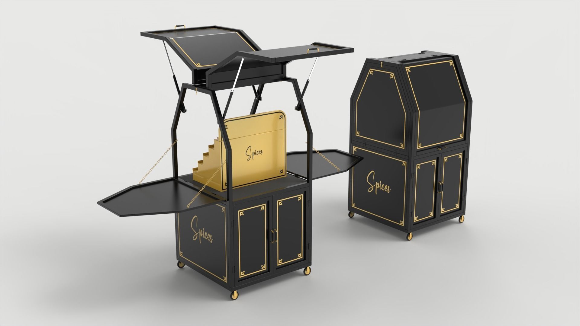 Product Display Booth 3D model | CGTrader