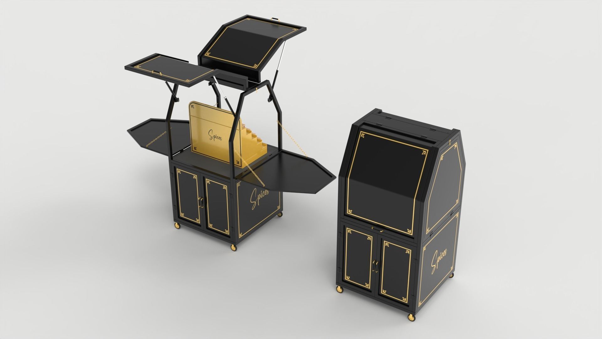 Product Display Booth 3D model | CGTrader