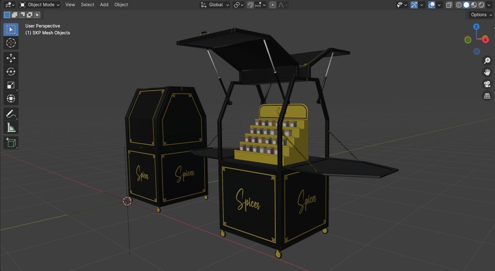 Product Display Booth 3D model | CGTrader