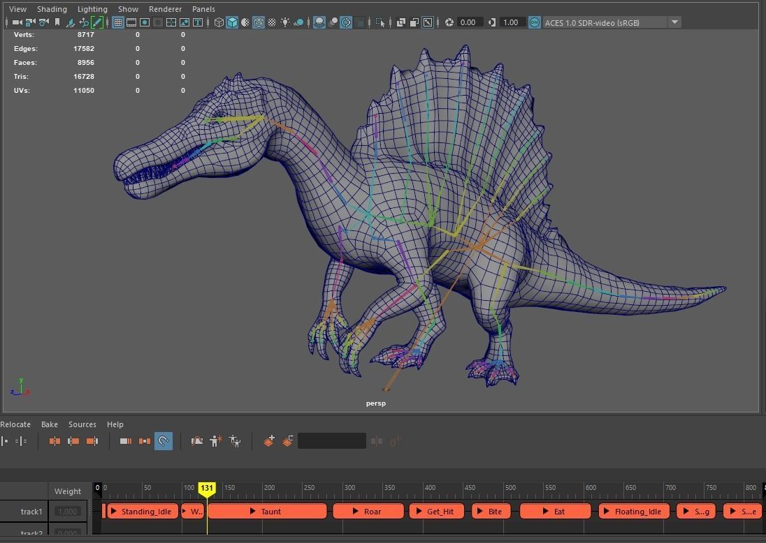 3D model Spinosaurus - Spino Dinosaur VR / AR / low-poly | CGTrader