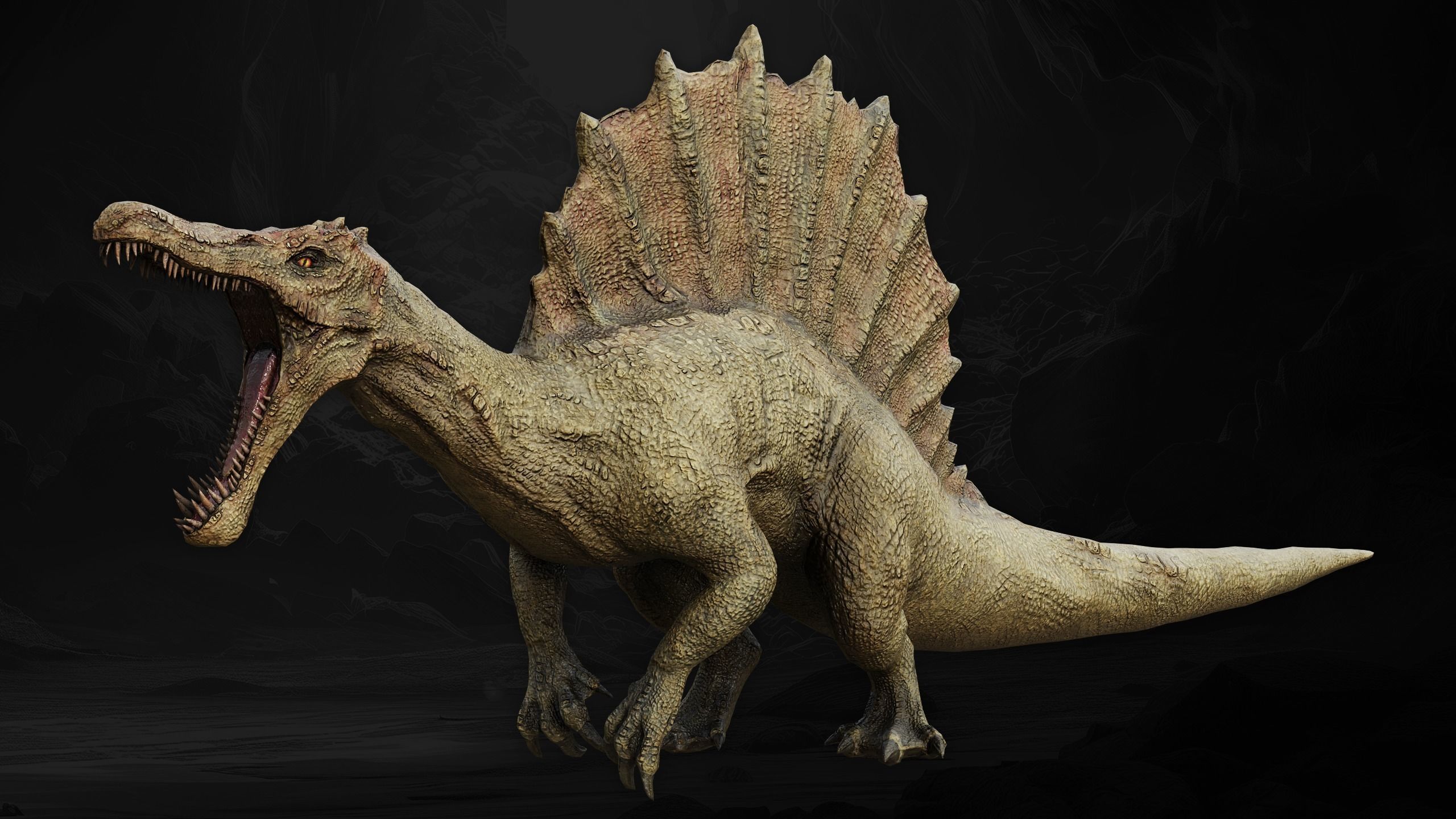 3D model Spinosaurus - Spino Dinosaur VR / AR / low-poly | CGTrader