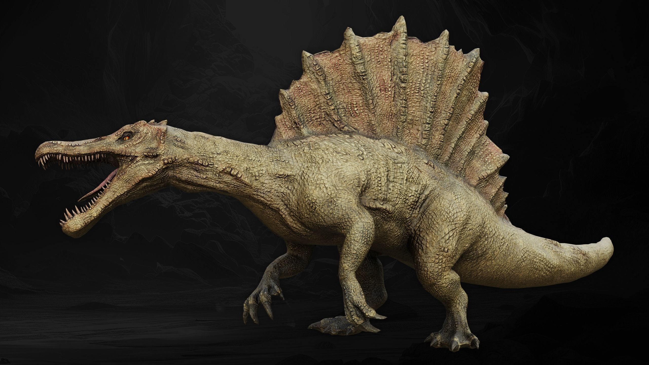 3D model Spinosaurus - Spino Dinosaur VR / AR / low-poly | CGTrader