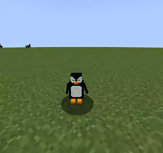 Minecraft Penguin Model 3D model animated | CGTrader