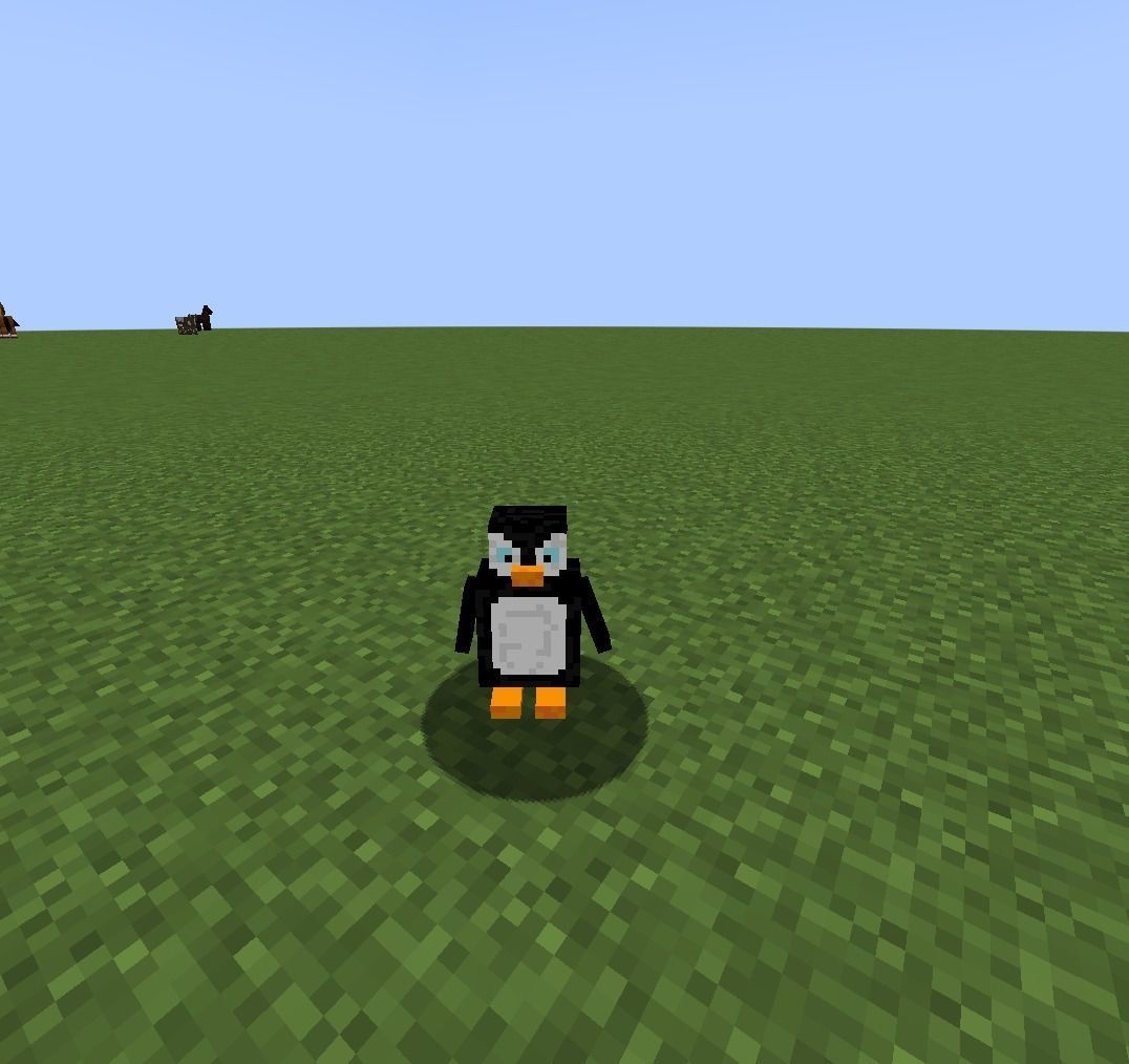 Minecraft Penguin Model 3D model animated | CGTrader