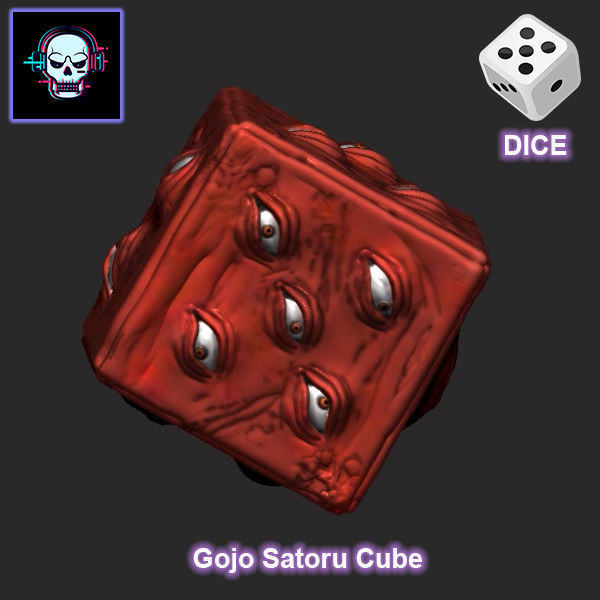 PRISON REALM - GOJO SATORU CUBE - JUJUTSU KAISEN 3D model 3D printable ...