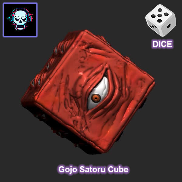 PRISON REALM - GOJO SATORU CUBE - JUJUTSU KAISEN 3D model 3D printable ...