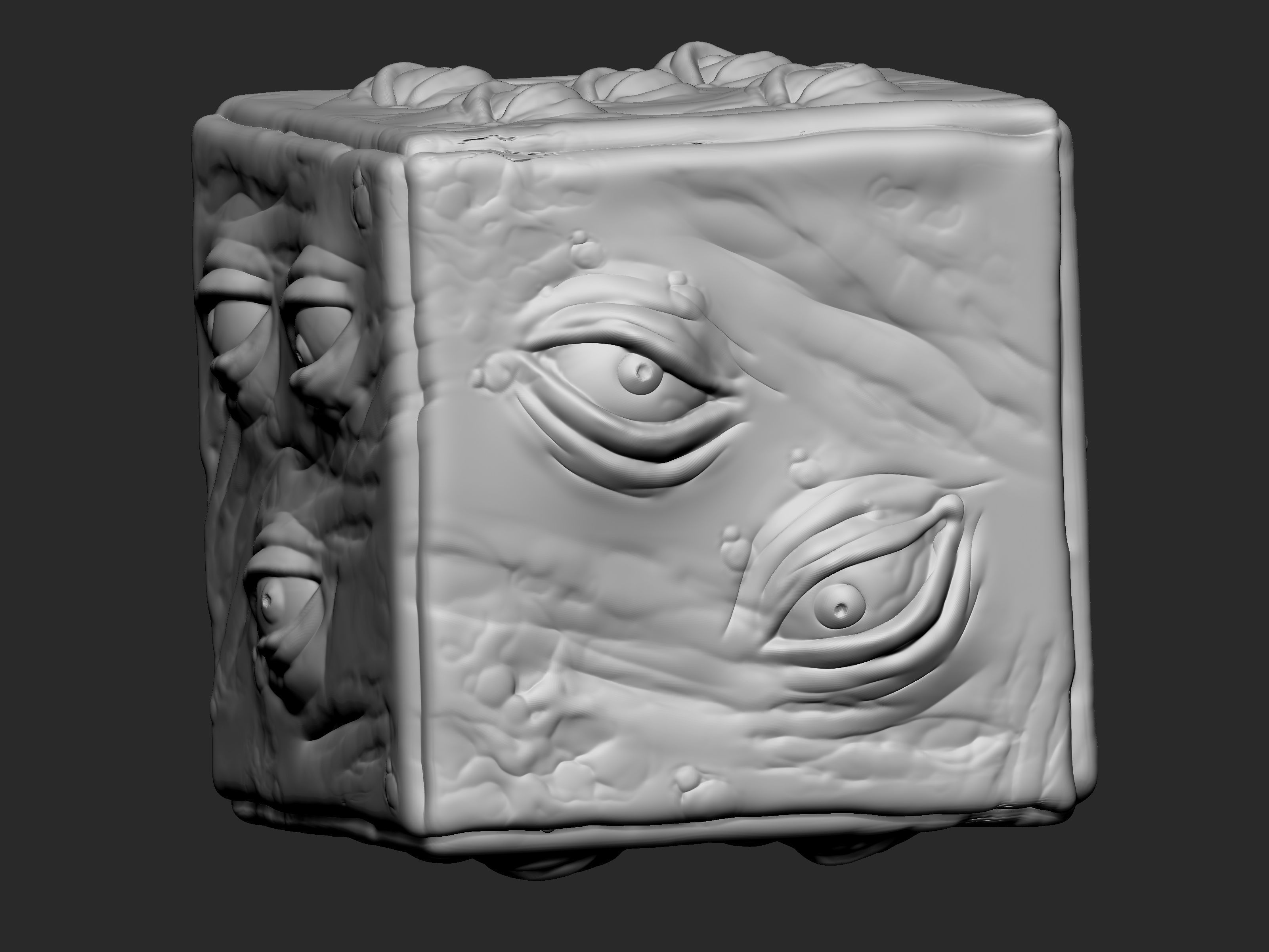 PRISON REALM - GOJO SATORU CUBE - JUJUTSU KAISEN 3D model 3D printable ...