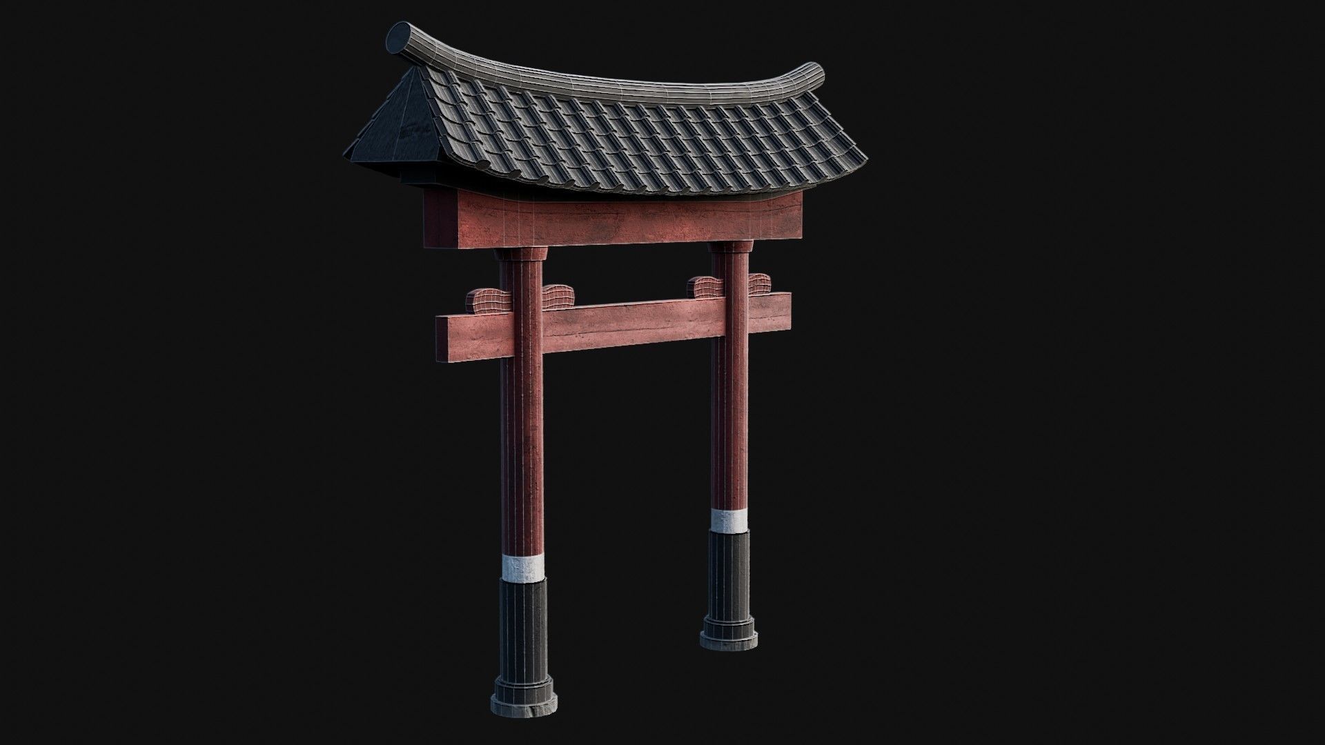 3D model JAPANESE ASIAN MEDIEVAL FEUDAL CITY STRUCTURES COLLECTION VR ...